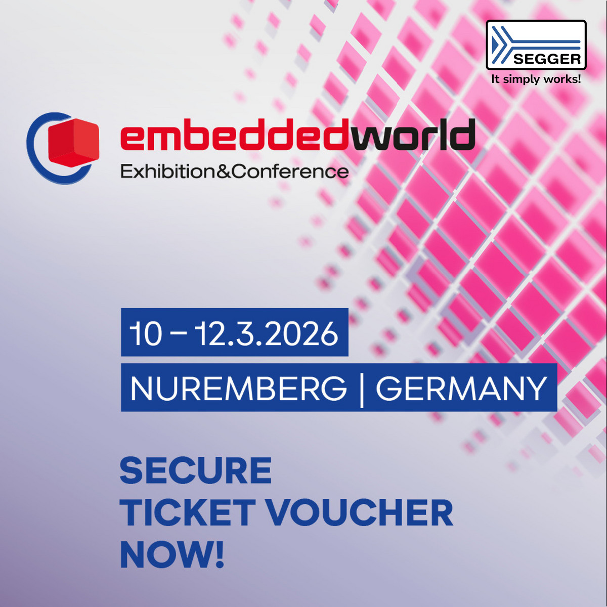 Meet us at embedded world 2026 | Hall 4, Booth 4-367