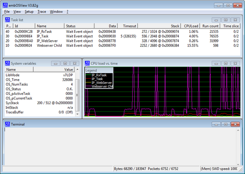 SEGGER’s embOSView now uses the J-Link debug interface for Cortex-M ... SEGGER’s embOSView now uses the J-Link debug interface for Cortex-M ...