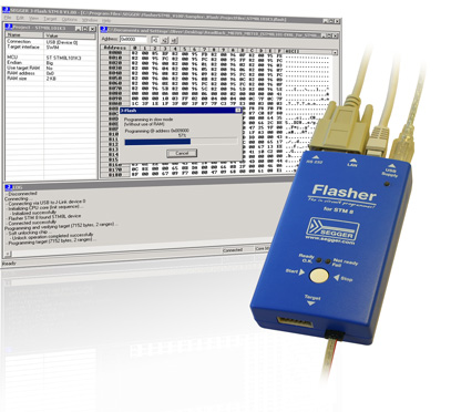 Flasher STM8 Flash Programmer