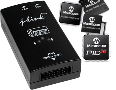 J-Link Supports Microchip’s PIC32