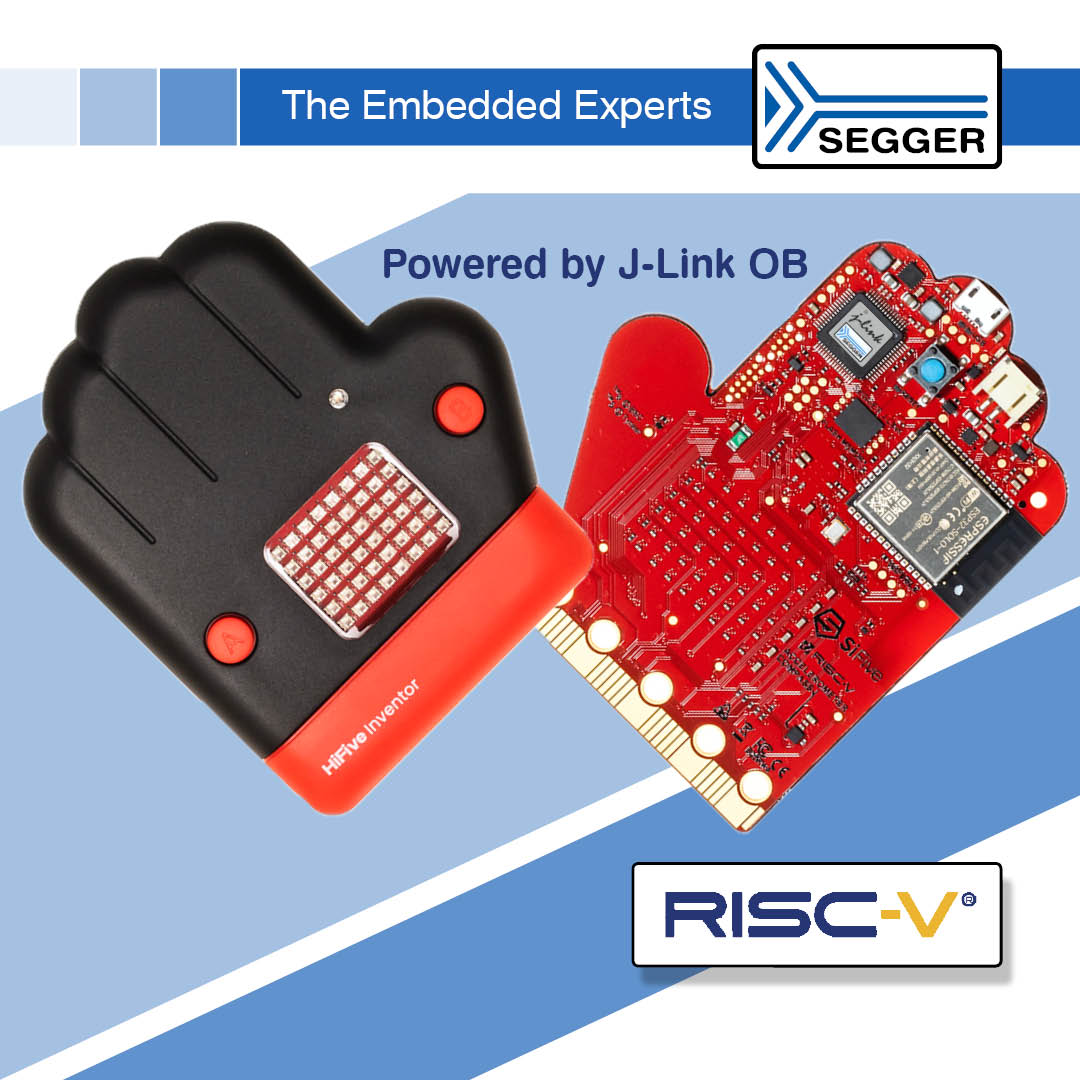 J-Link OB & BBC HiFive Inventor Kit