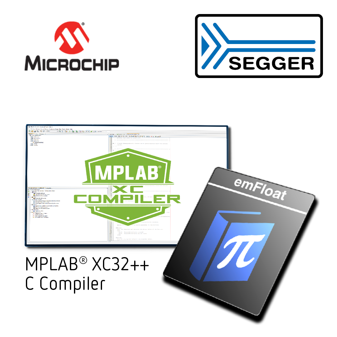 Microchip Licenses SEGGER’s emFloat for XC32 V4.0 Compiler Toolchain