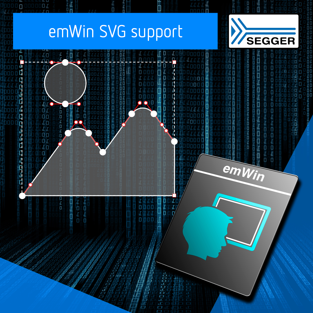 SEGGER adds SVG support to emWin embedded graphic library