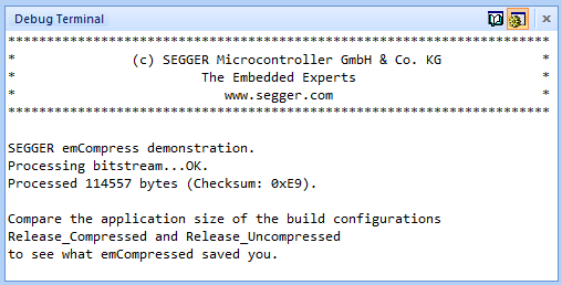 emCompress | SEGGER - The Embedded Experts